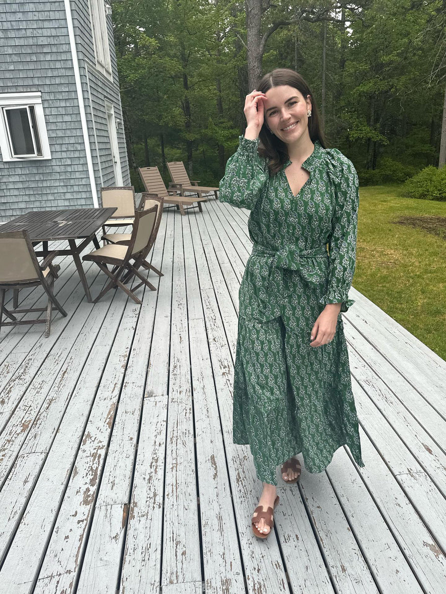 Catherine Smith Licari in her Emma Dress – Heidi Wynne
