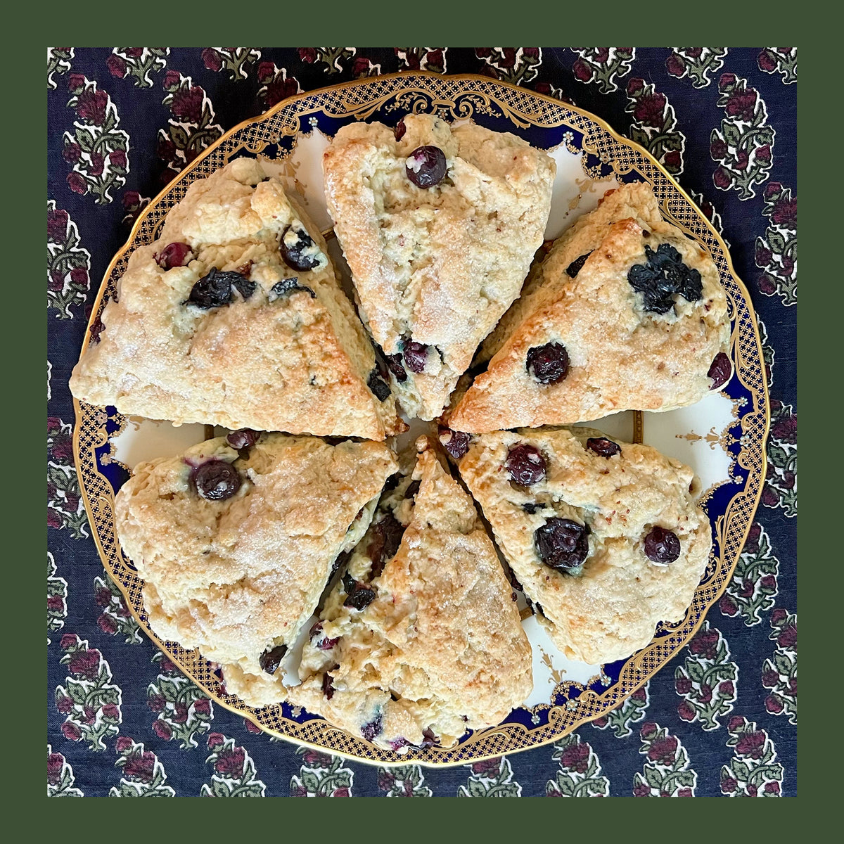 Blueberry Scones Recipe – Heidi Wynne